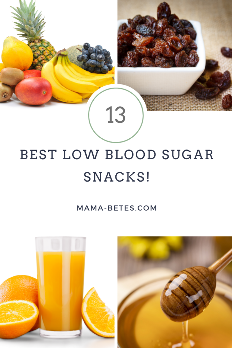The 13 Best Low Blood Sugar Snacks