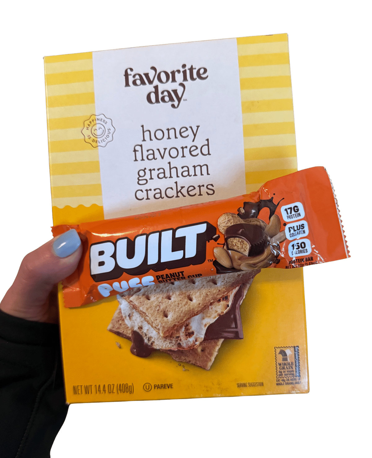 Image of ingredients for Protein Bar Smores.